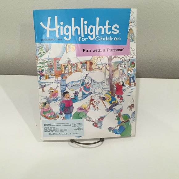 Highlights | Office | December 999 Highlight For Children Magazine Fun ...